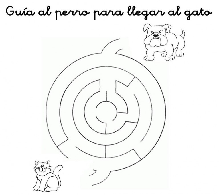⊛ Laberintos para Niños para Imprimir ⇒ GRATIS ️