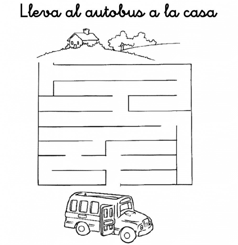 ⊛ Laberintos para Niños para Imprimir ⇒ GRATIS ️
