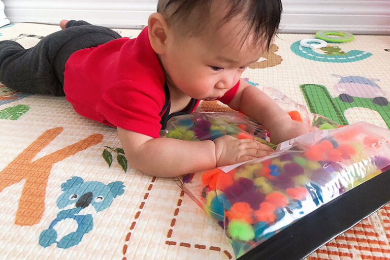⊛ 8 Juguetes Sensoriales Caseros para Bebés (Únicos) ️